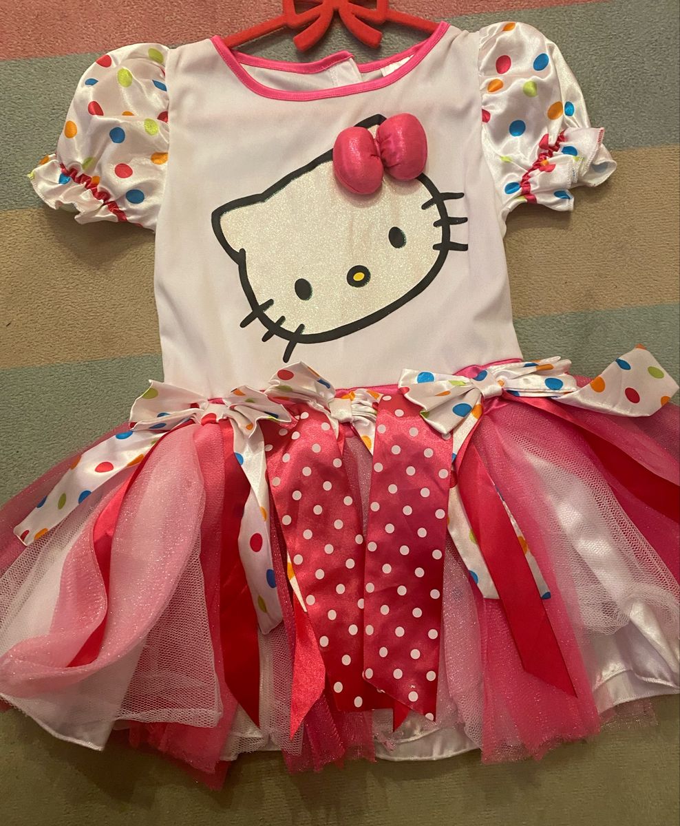 Fantasia Importada Hello Kitty Linda !!! | Roupa Infantil para Menina ...