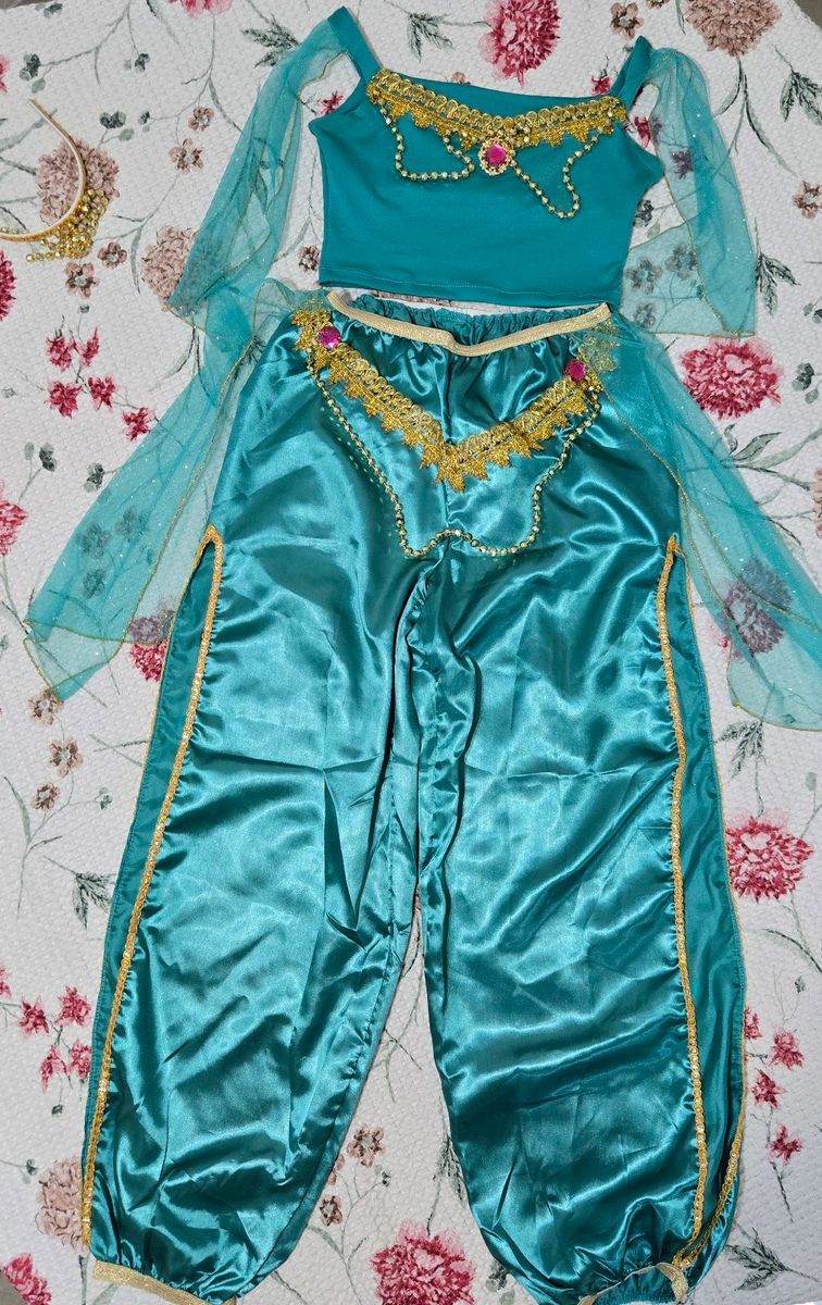 Fantasia Jasmine Aladin | Roupa Infantil para Menina Tango Fantasia ...