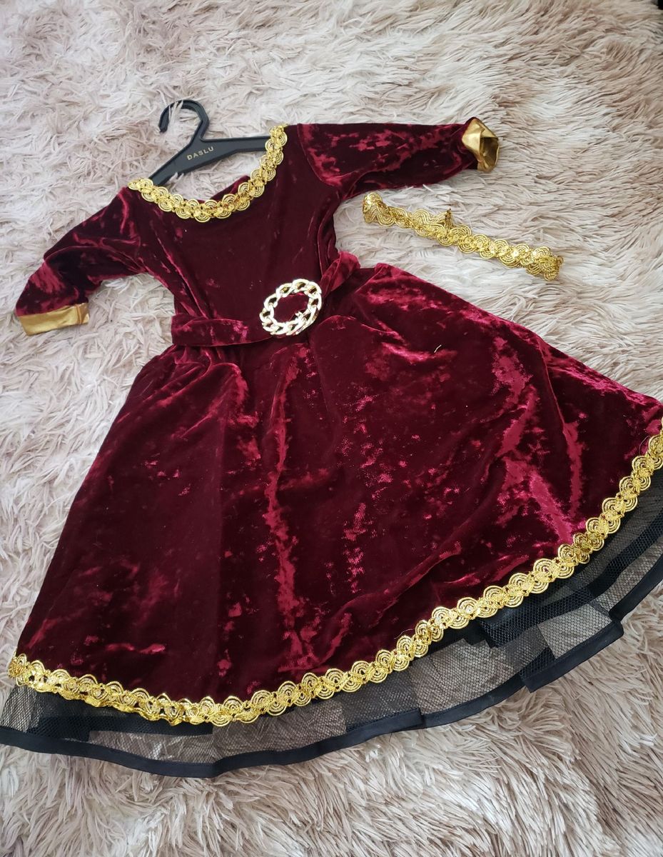 Fantasia Madrasta Rapunzel Infantil | Roupa Infantil para Menina Usado ...