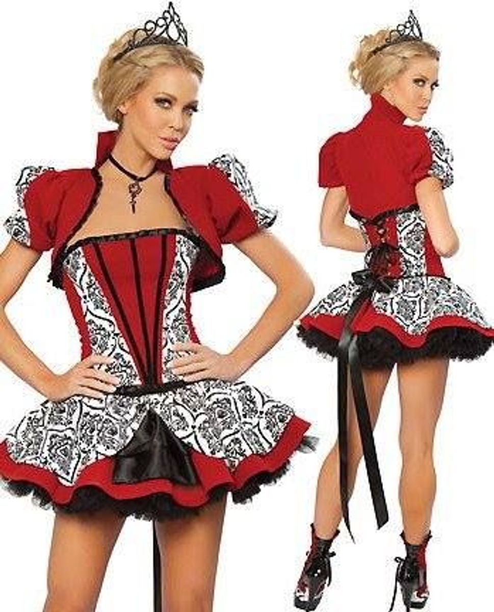 Fantasia Rainha de Copas | Produto Feminino Importada Usado 32227630 ...