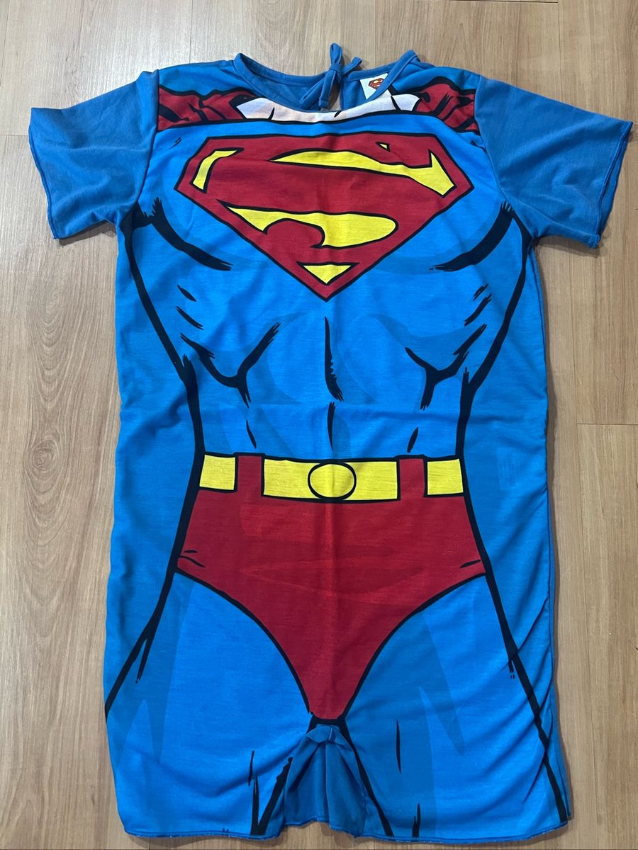 Fantasia Tam 10 Super Homem sem Capa Nova Tam 10 | Roupa Infantil para ...