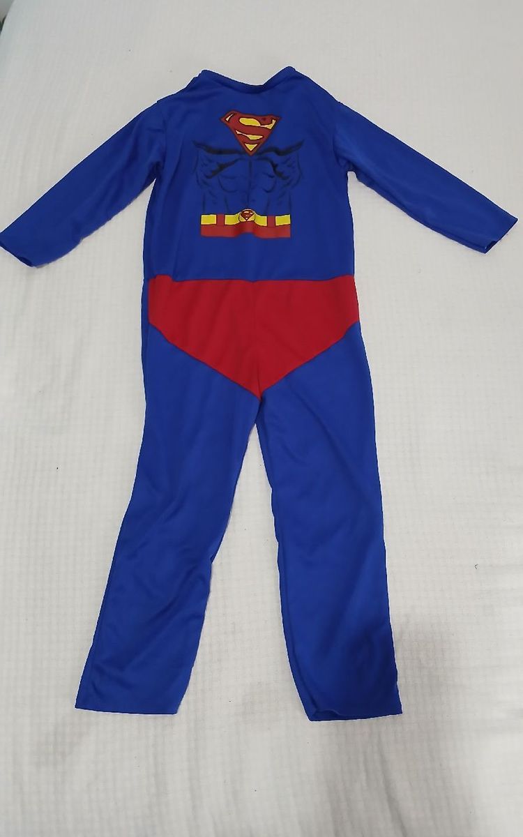 Fantasia Super Man Infantil Tam 6 | Produto Feminino Superman Usado ...