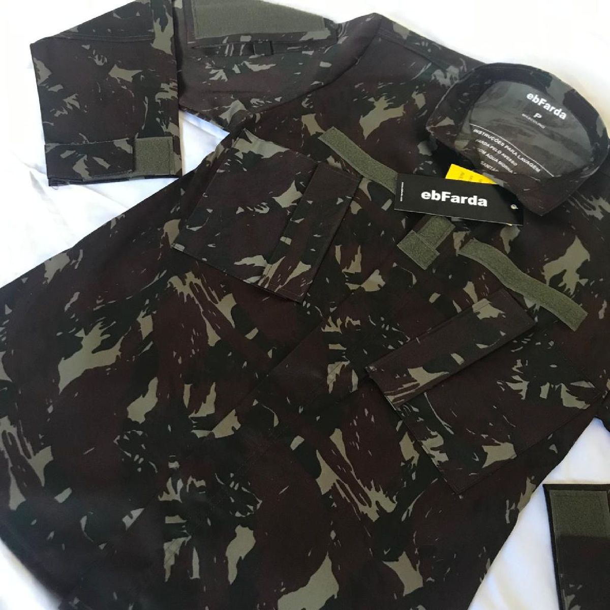 Farda Camuflada Modelo Novo | Calça Masculina Eb Fardas Nunca Usado ...
