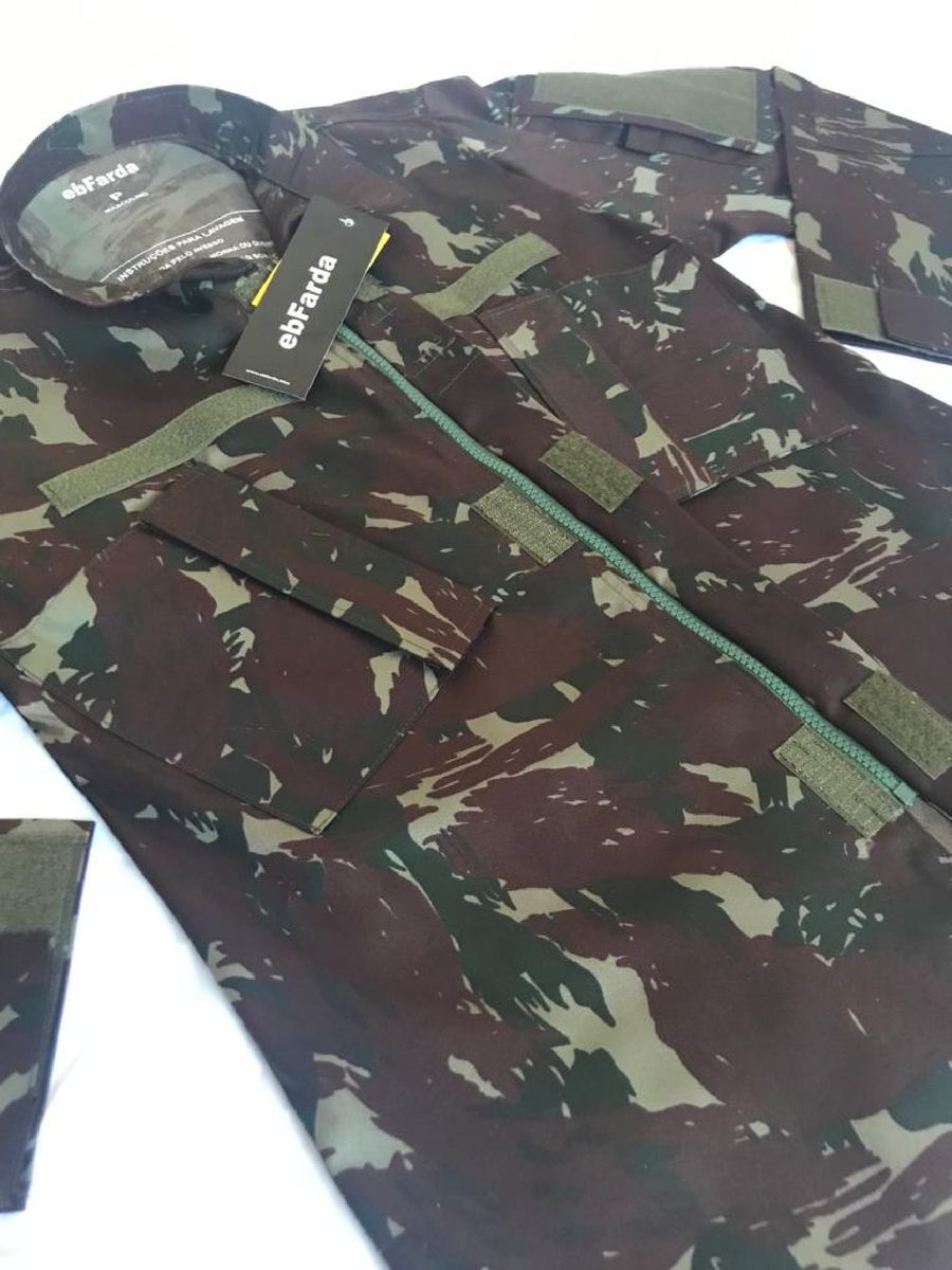 Farda Camuflada Novo Modelo | Calça Masculina Ebfardas Nunca Usado ...