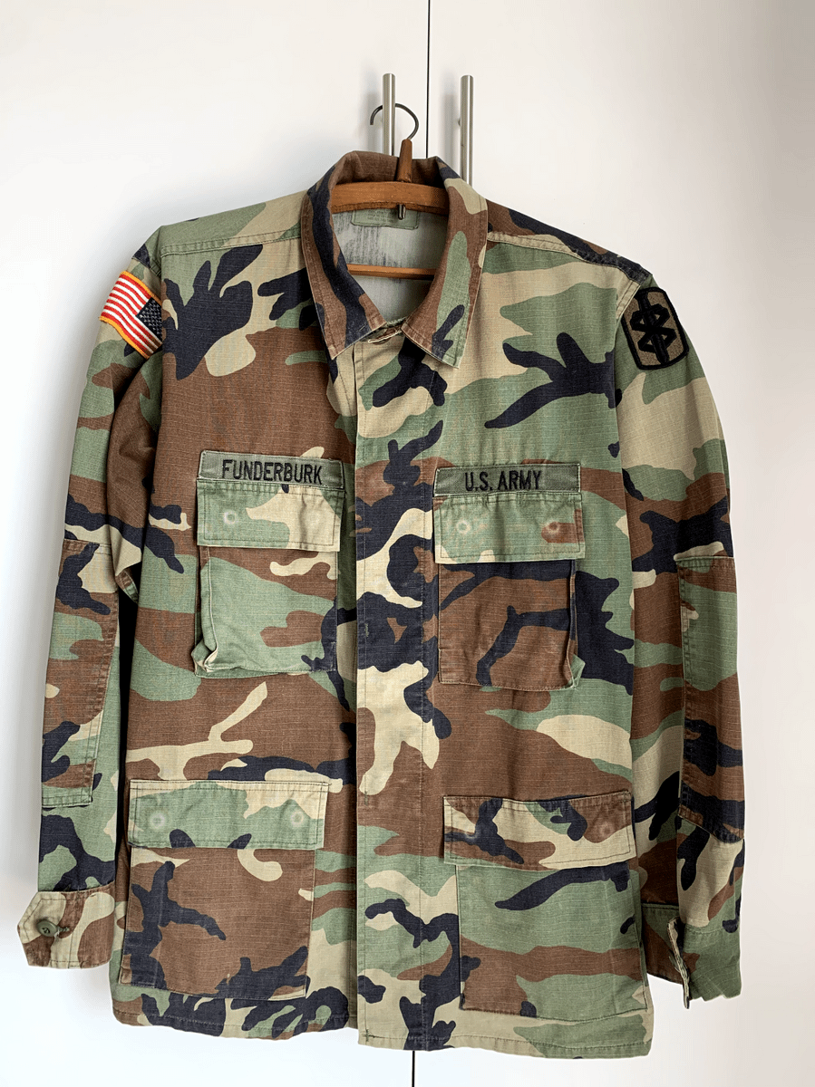 Farda Original do Exército Americano - Item de Colecionador | Casaco ...