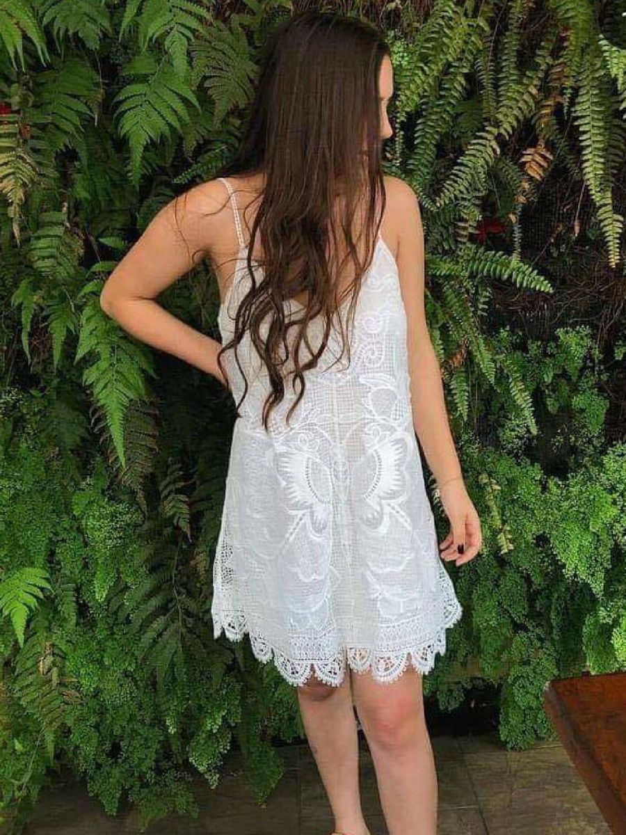 Farm para O Réveillon | Vestido Feminino Farm Usado 49397588 | enjoei