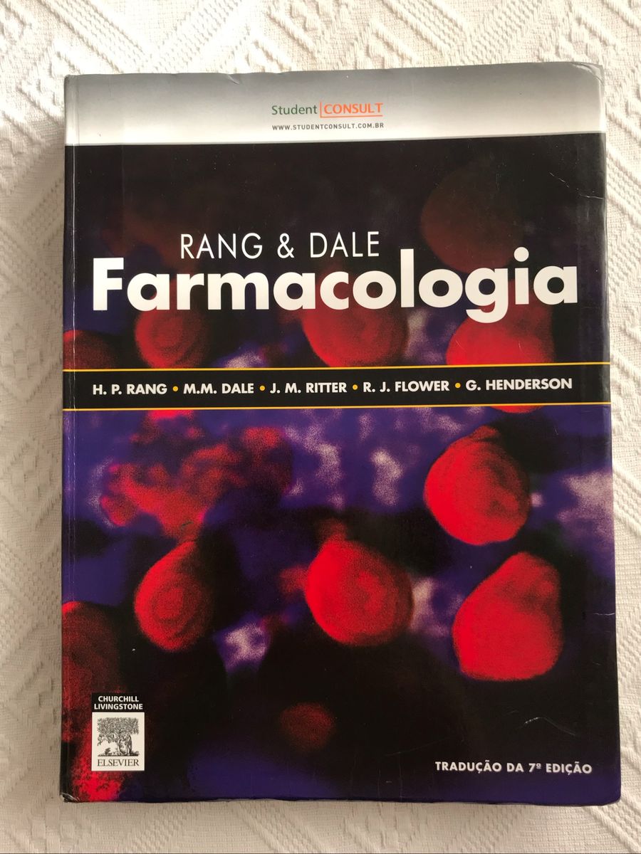 Farmacologia Rang & Dale 7a Edição | Livro Elsevier Usado 56626469 | enjoei