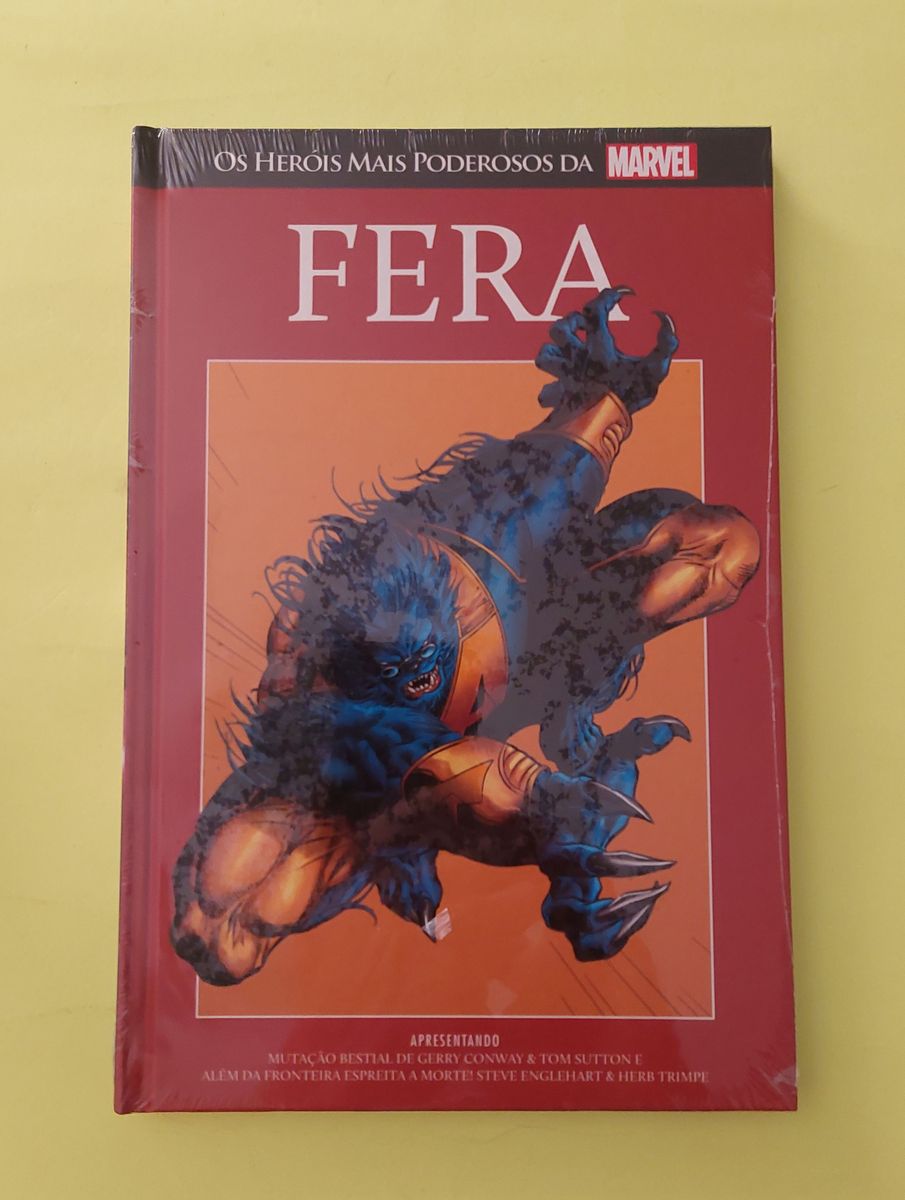 Fera - Edição de Luxo em Capa Dura | Livro Marvel Salvat Nunca Usado ...