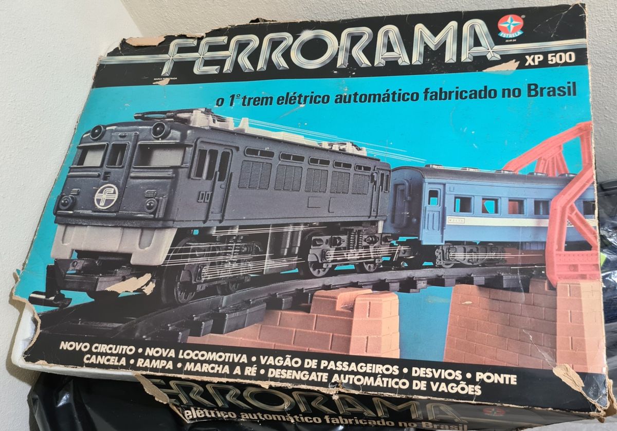 Ferrorama Xp 500 Vintage Retrô Completo - Original - Colecionável ...