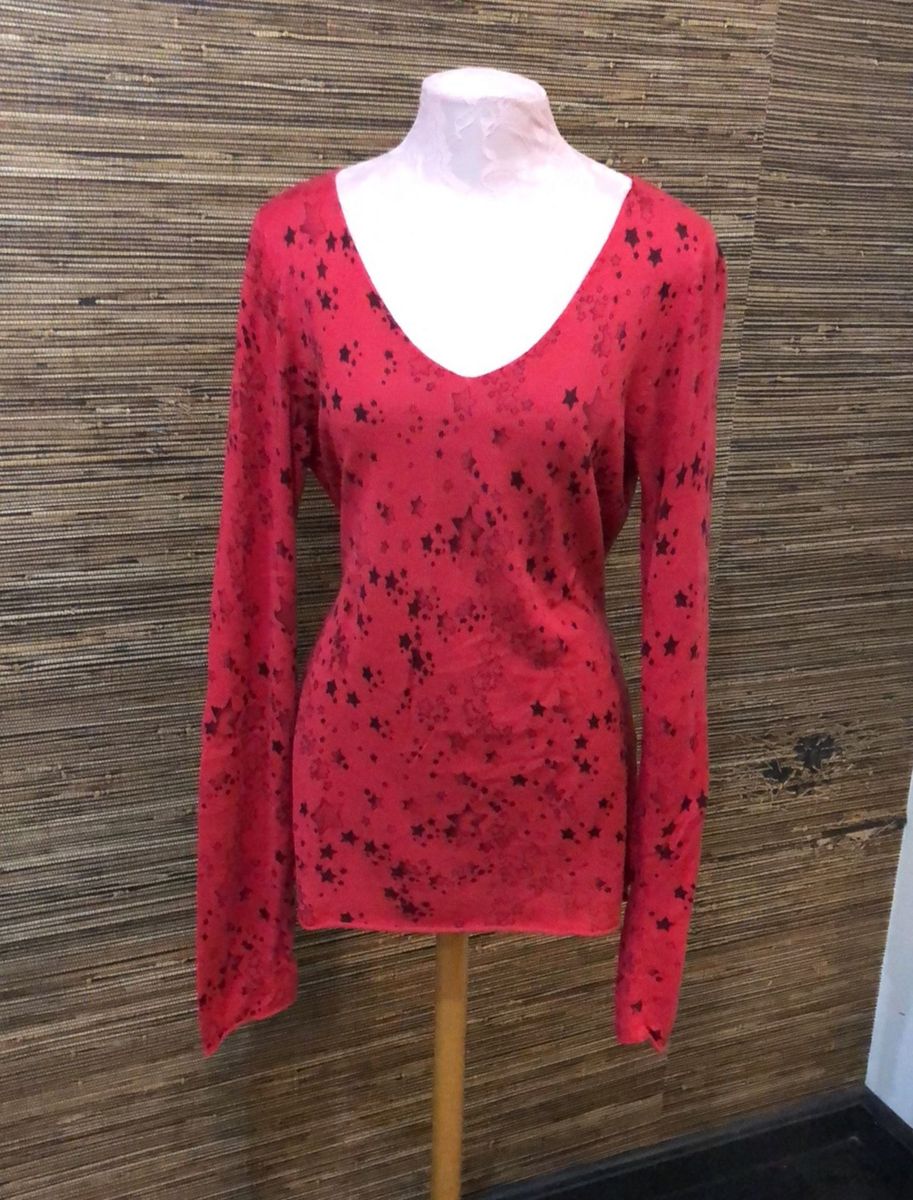 Fibra de Bambu | Blusa Feminina Senes Paris Nunca Usado 28121453 | enjoei