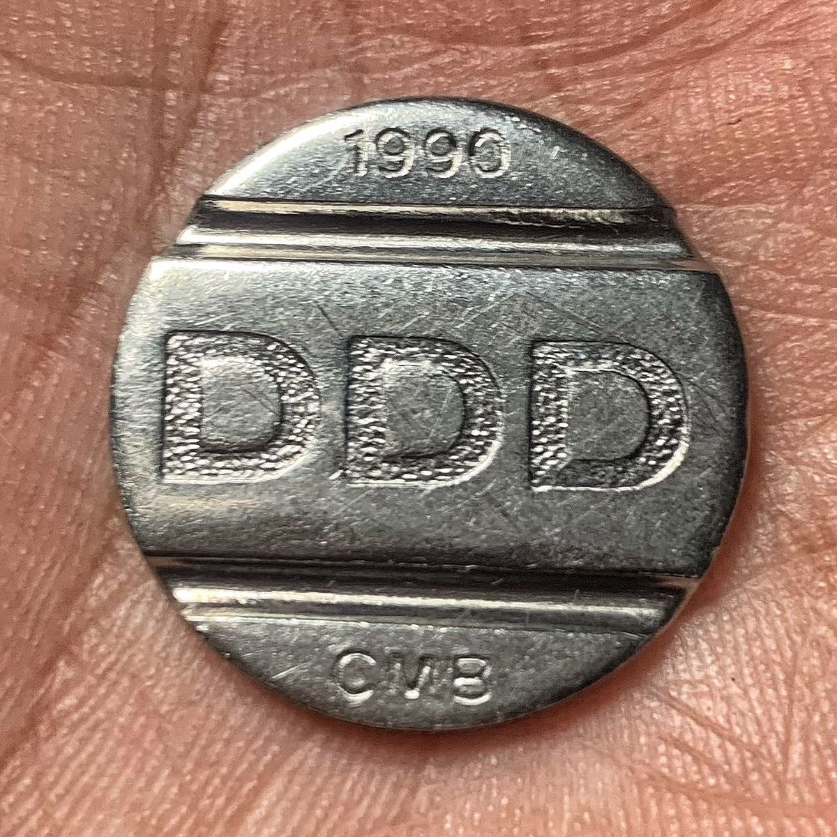 Ficha Telefônica 1990 Ddd Raridade | Produto Masculino Telebrás Usado ...