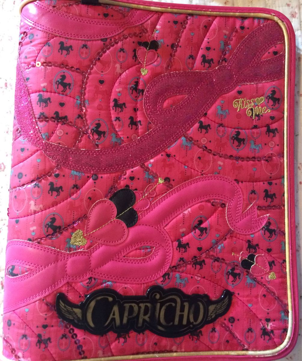 Fichário Capricho Lindo ! | Item de Papelaria Capricho Usado 21142069 ...