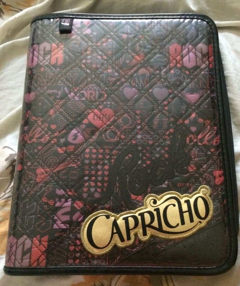 Fichário Capricho | Item de Papelaria Capricho Usado 19107748 | enjoei