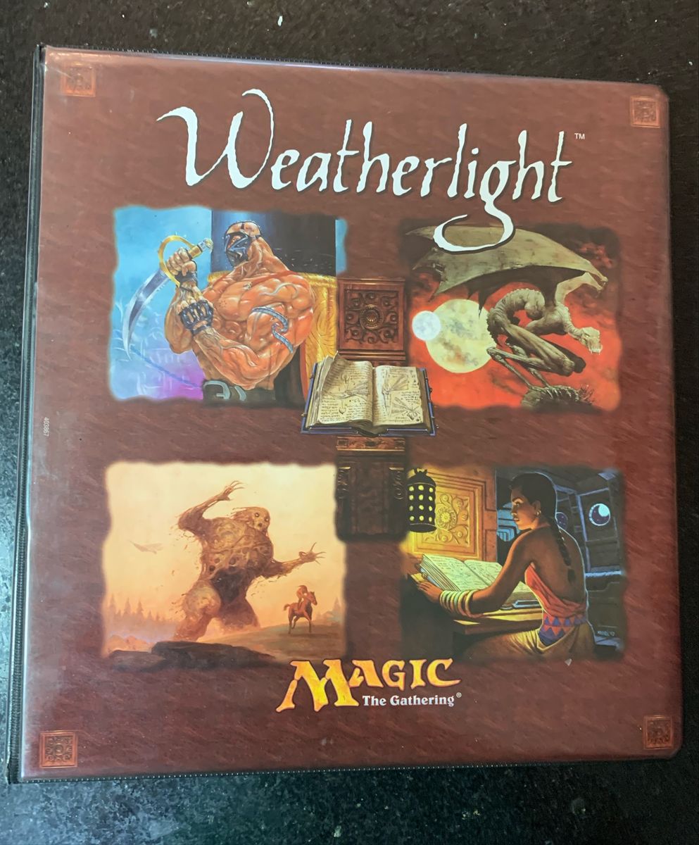 Fichário de Cards de Magic The Gathering - Wheatherlight | Jogo de ...