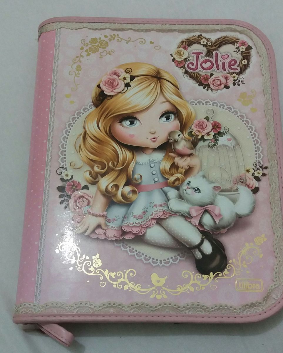 Fichário Escolar da Jolie | Item Infantil Tilibra Usado 22084115 | enjoei