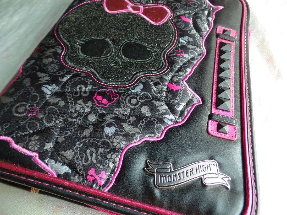 Fichário Escolar Monster High (novo) | Item de Papelaria Tilibra Nunca ...