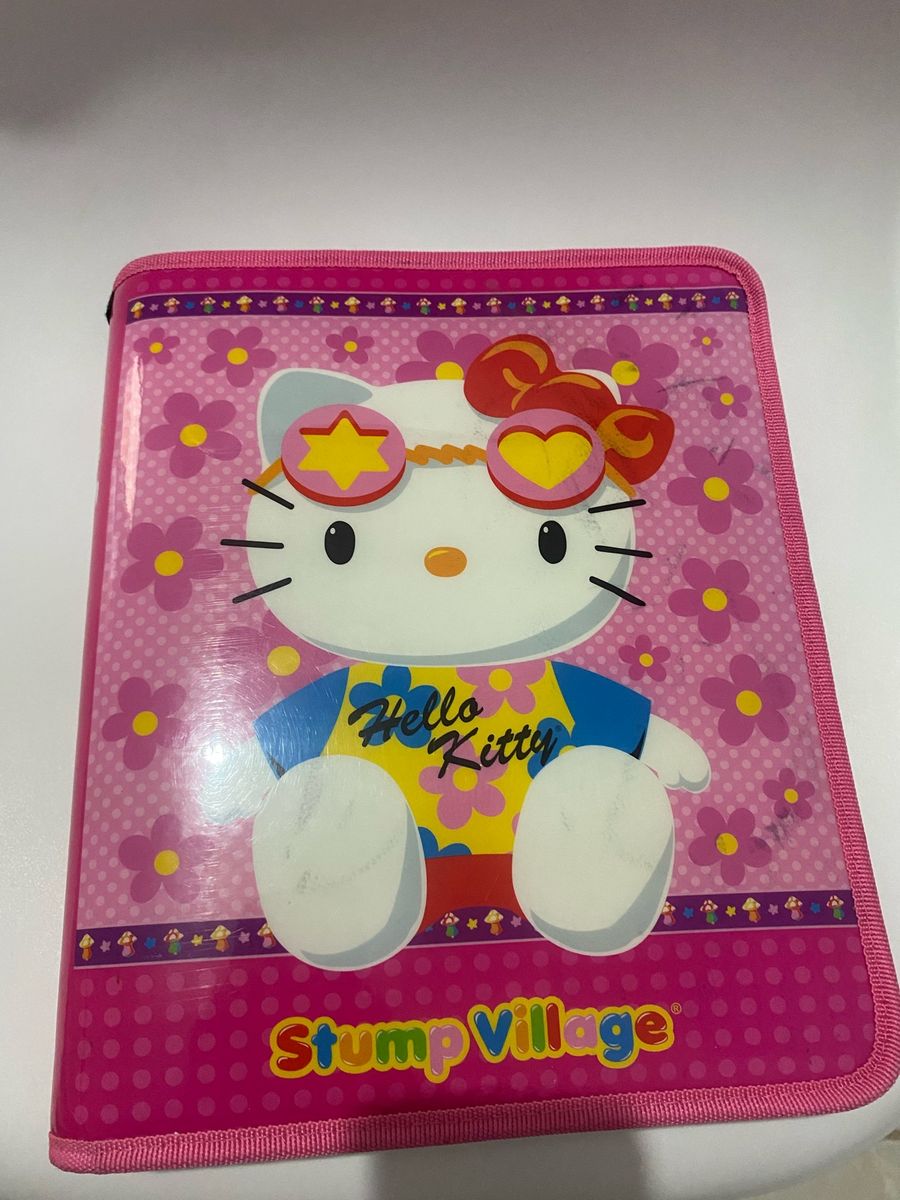 Fichário Hello Kitty Anos 2000 | Item de Papelaria Hello Kitty Usado 101144876 | enjoei
