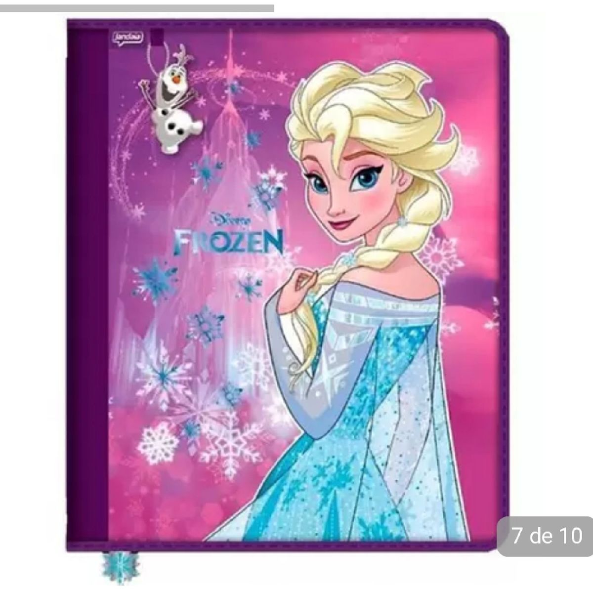 Fichário Mala Frozen Elsa | Mochila Feminina Jandaia Nunca Usado ...