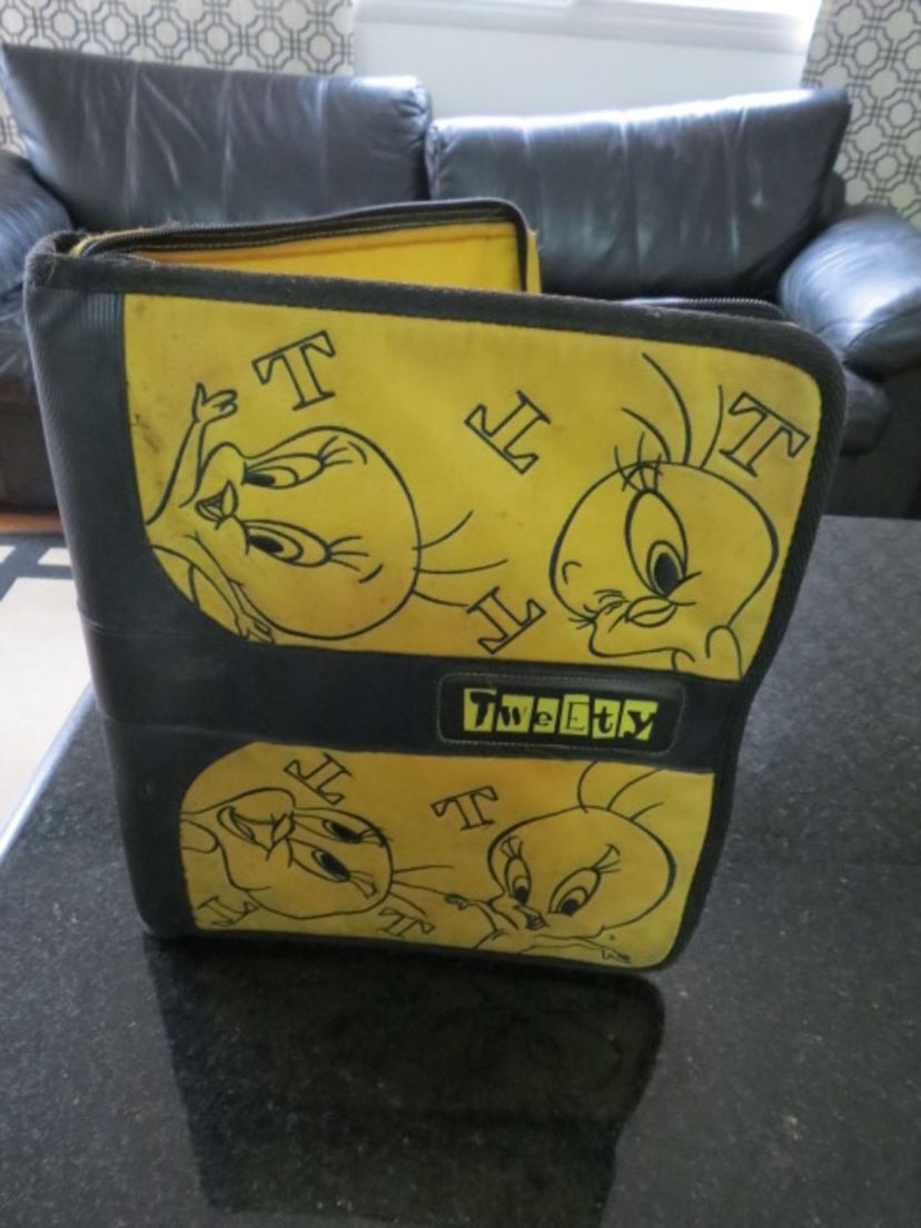 Fichario Piu Piu - Tweety Looney Tunes | Item de Papelaria Side Play Usado 23182233 | enjoei