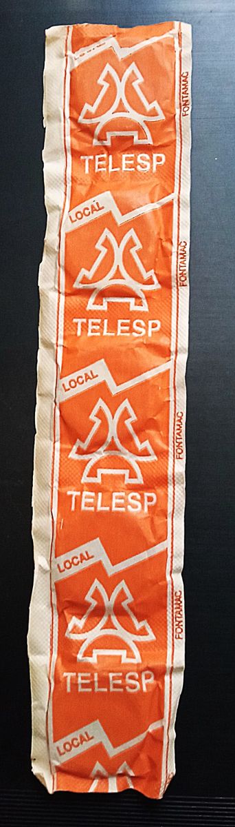 Fichas Telesp Embalagem Nova Intacta | Cacareco Telesp Nunca Usado ...