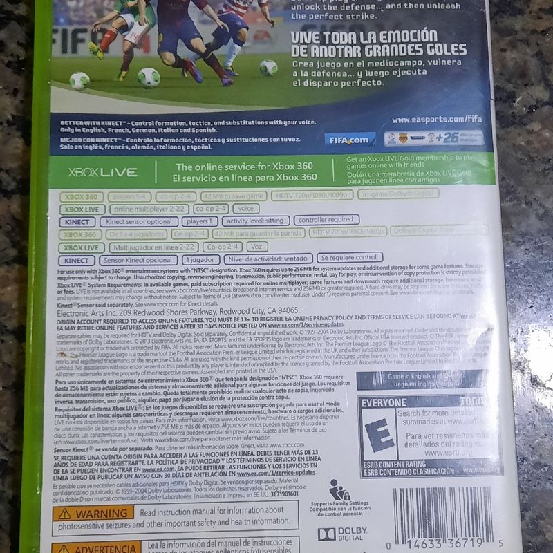 Fifa 14 Xbox 360 Controls