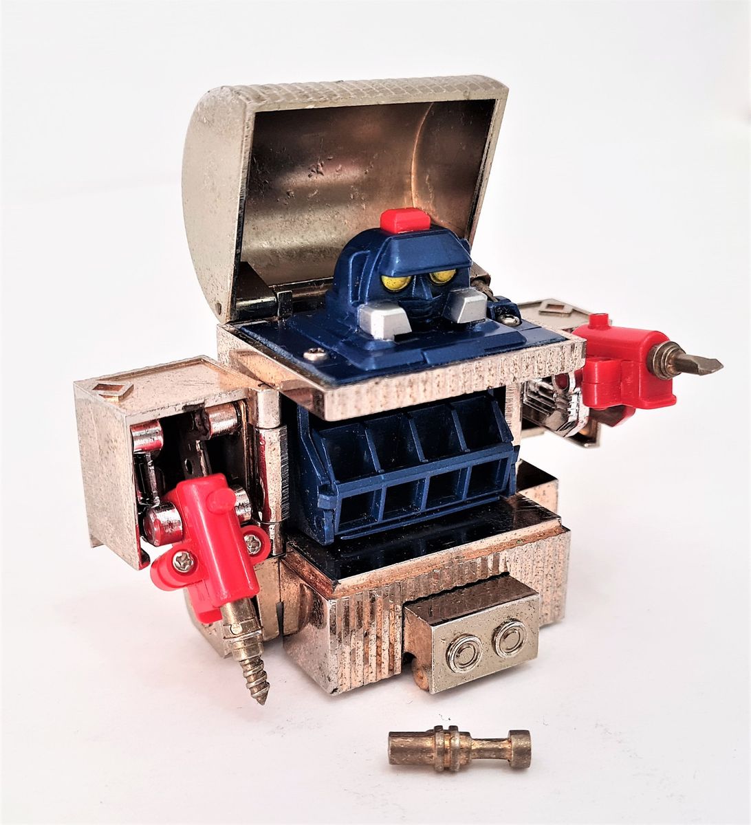 Figura Golden Warrior Mechanic Lightan Transformer Chogokin Gb-42 ...