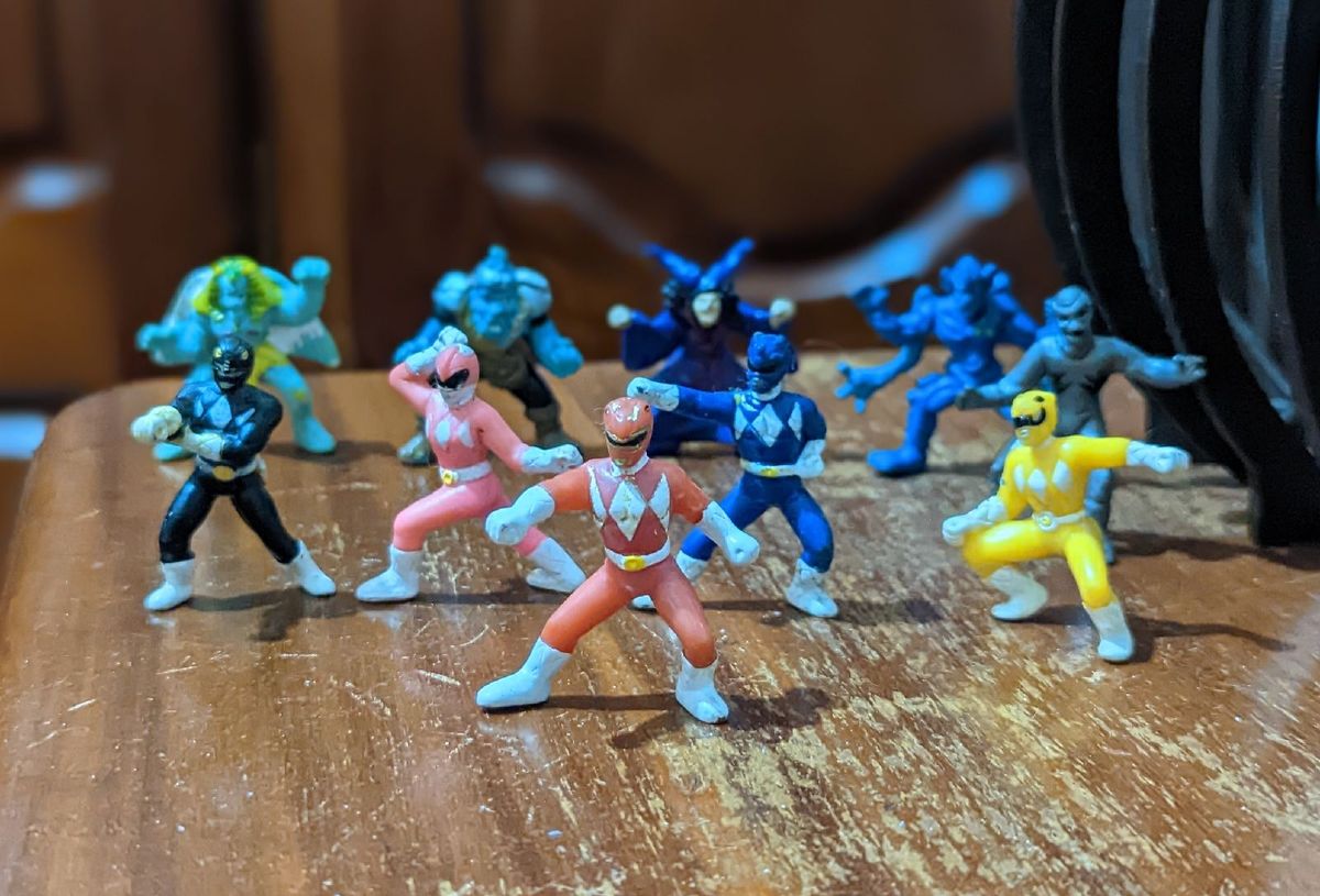 Figure Action Power Ranger Kinder Ovo (todos Inclusos) | Brinquedo para ...