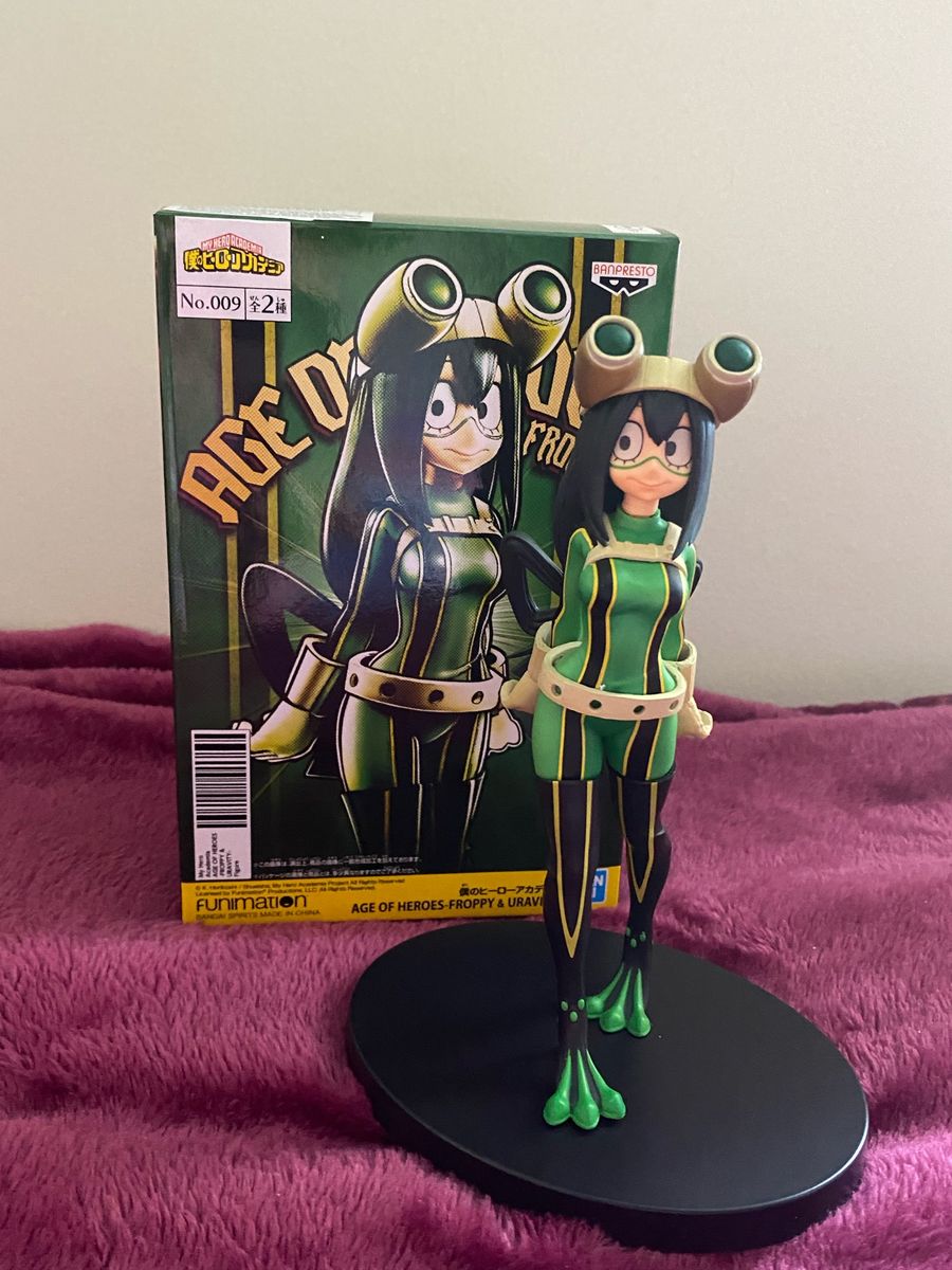 Figure Froppy Tsuyu Asui Boku No Hero Bandai | Filme e Série Banpresto ...