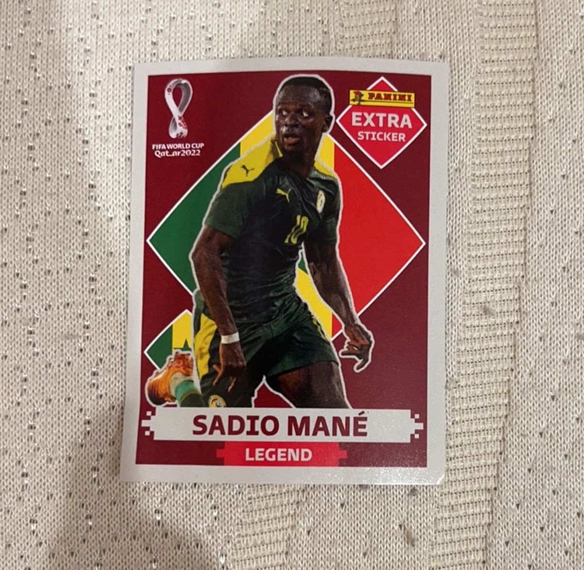 Figurinha Copa 2022 - Extra Legend Bordo: Sadio Mané | Item Infantil Panini Nunca Usado 75752033 ...