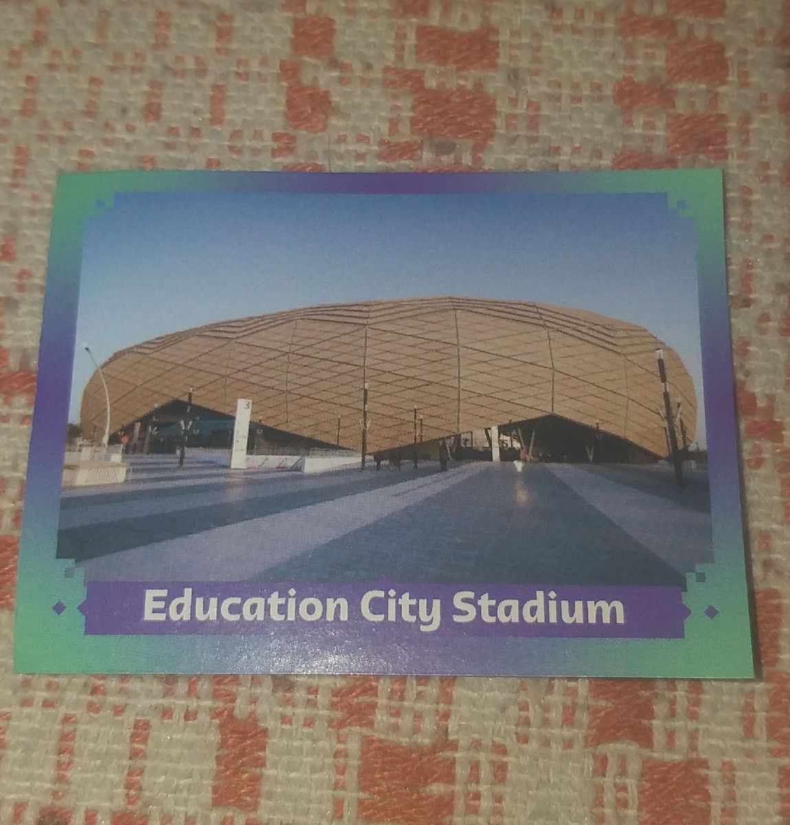 Figurinha da Copa Fwc 11 Education City Stadium (só Aceito em Dinheiro | Item p/ Esporte e ...