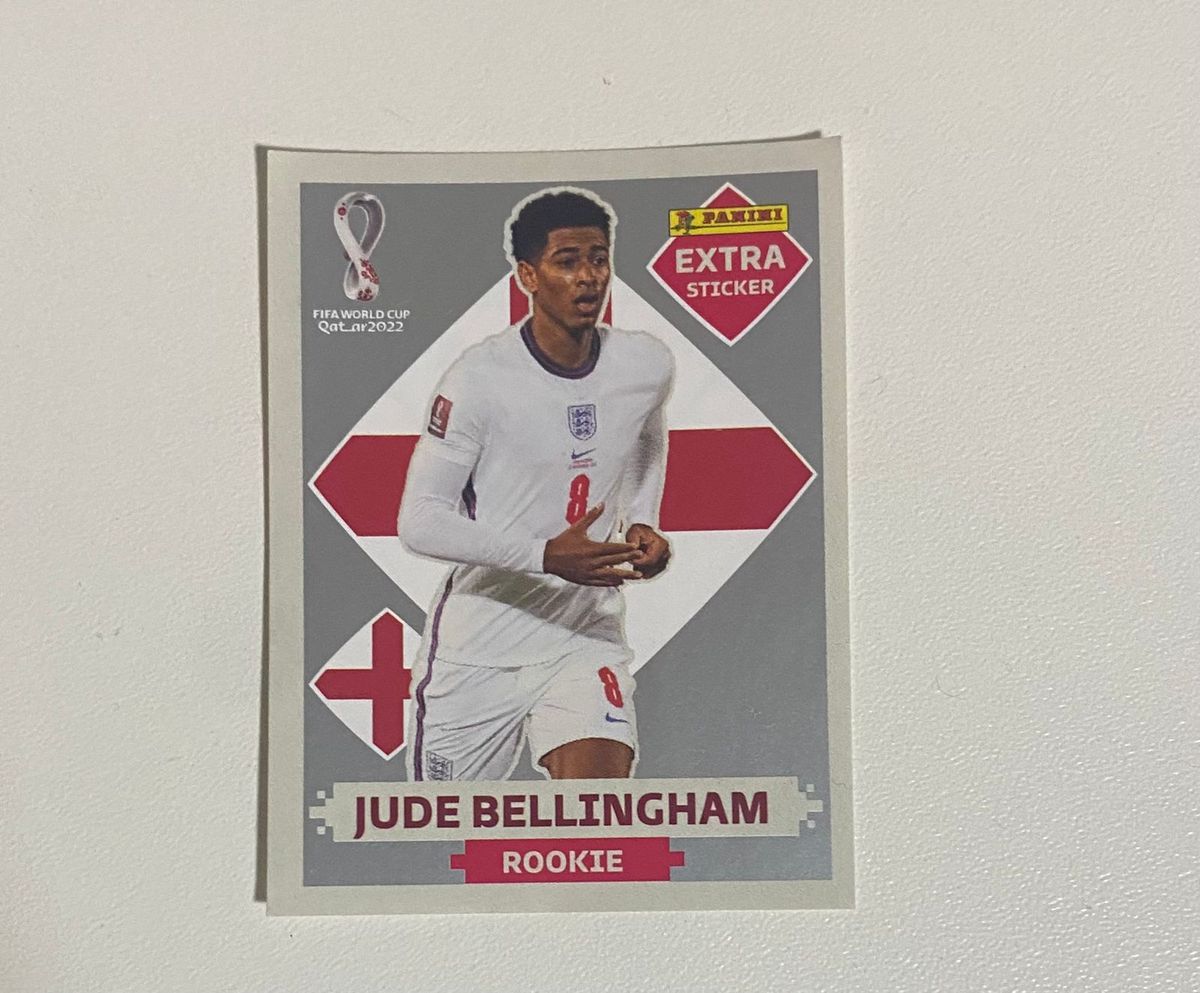 Figurinha Extra Legend Jude Bellingham Prata | Roupa Esportiva ...