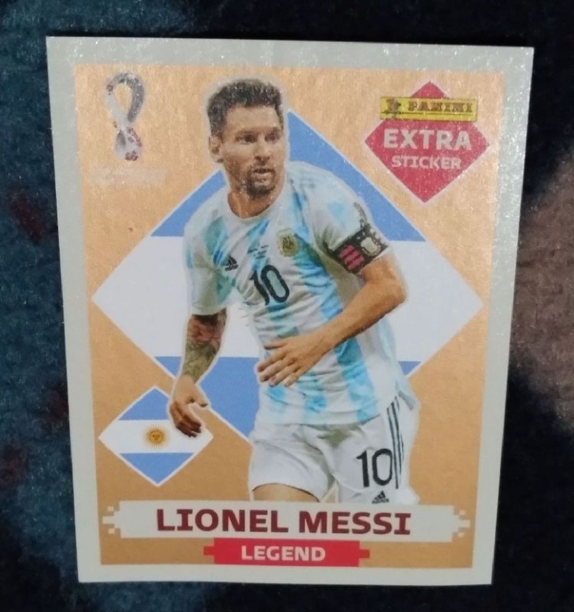 Figurinha Legend Bronze Lionel Messi | Item p/ Esporte e Outdoor Panini ...