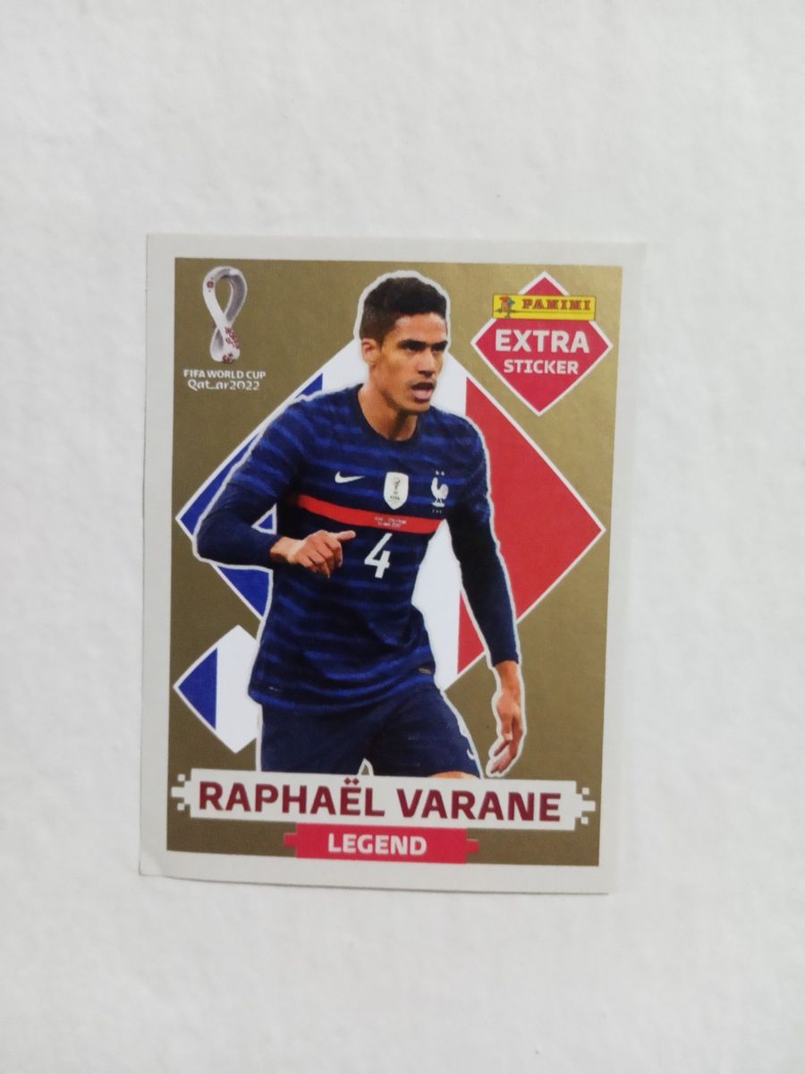 Figurinha Legend do Raphael Varane Original de Ouro (gold) | Item p ...