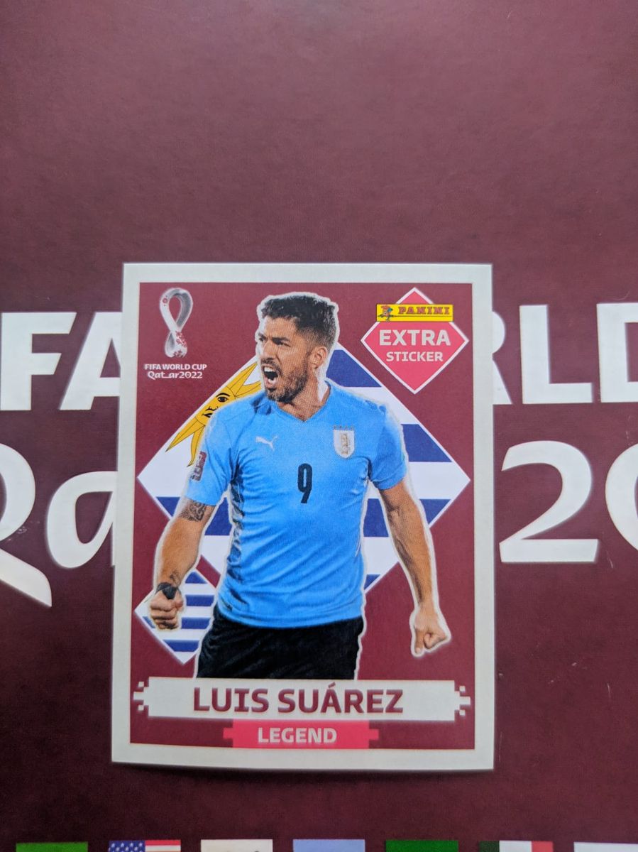 Figurinha Luis Suárez Legend Base | Produto Masculino Panini Nunca Usado 77936321 | enjoei
