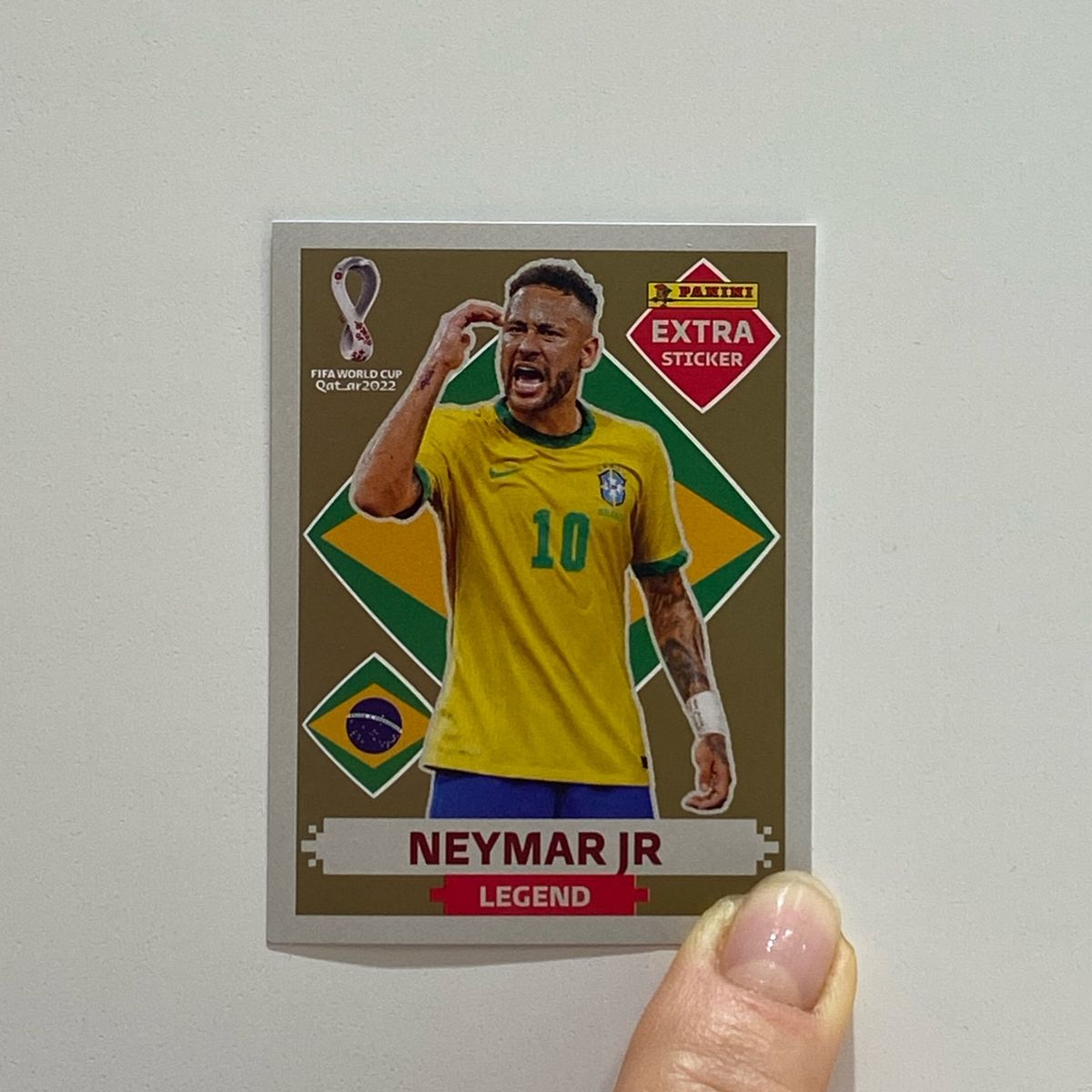 Figurinha Neymar Jr Legend Ouro- Copa 2022 | Roupa Esportiva Masculino ... Figurinha Neymar Jr Legend Ouro- Copa 2022 | Roupa Esportiva Masculino ...