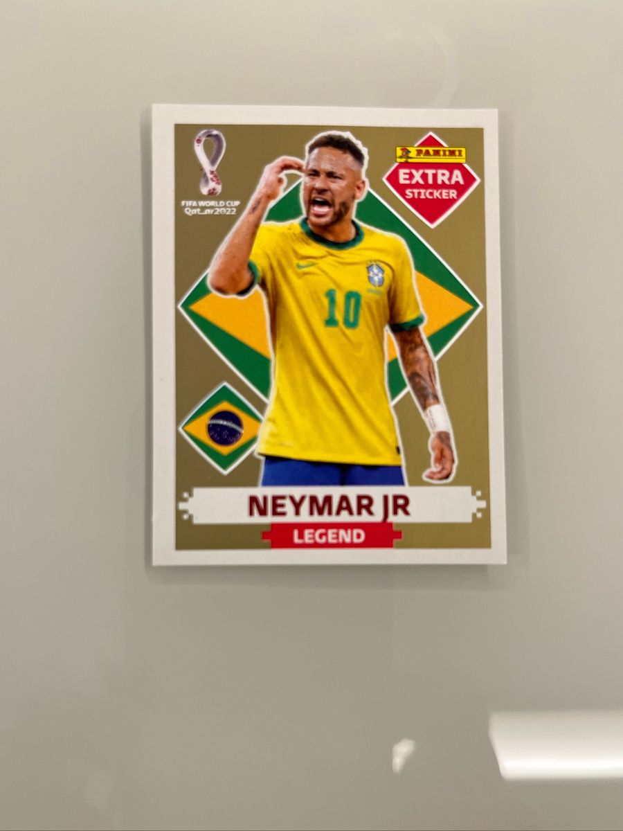 Figurinha Neymar Legend Gold Produto Masculino Nunca Usado 75604093