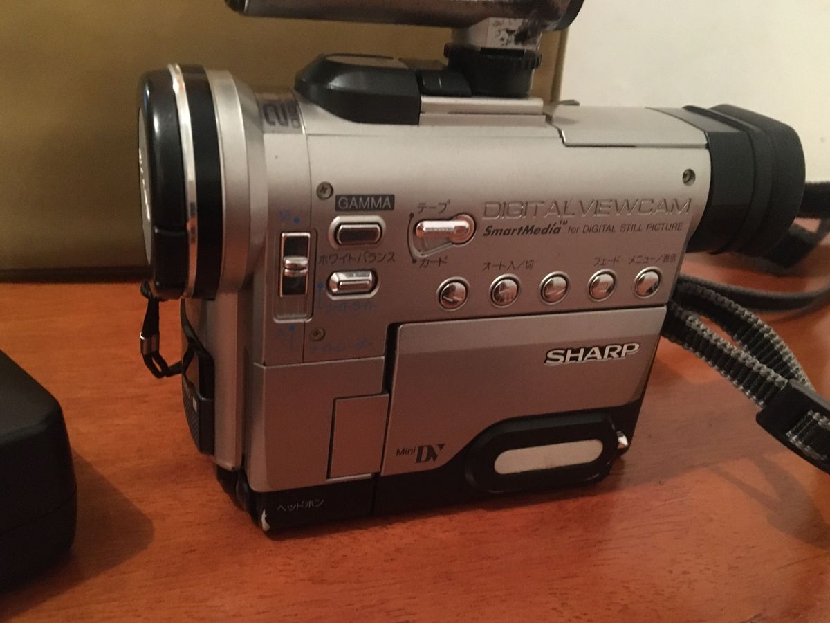 Filmadora Mini Dv Sharp | Filmadora Sharp Usado 51988689 | enjoei