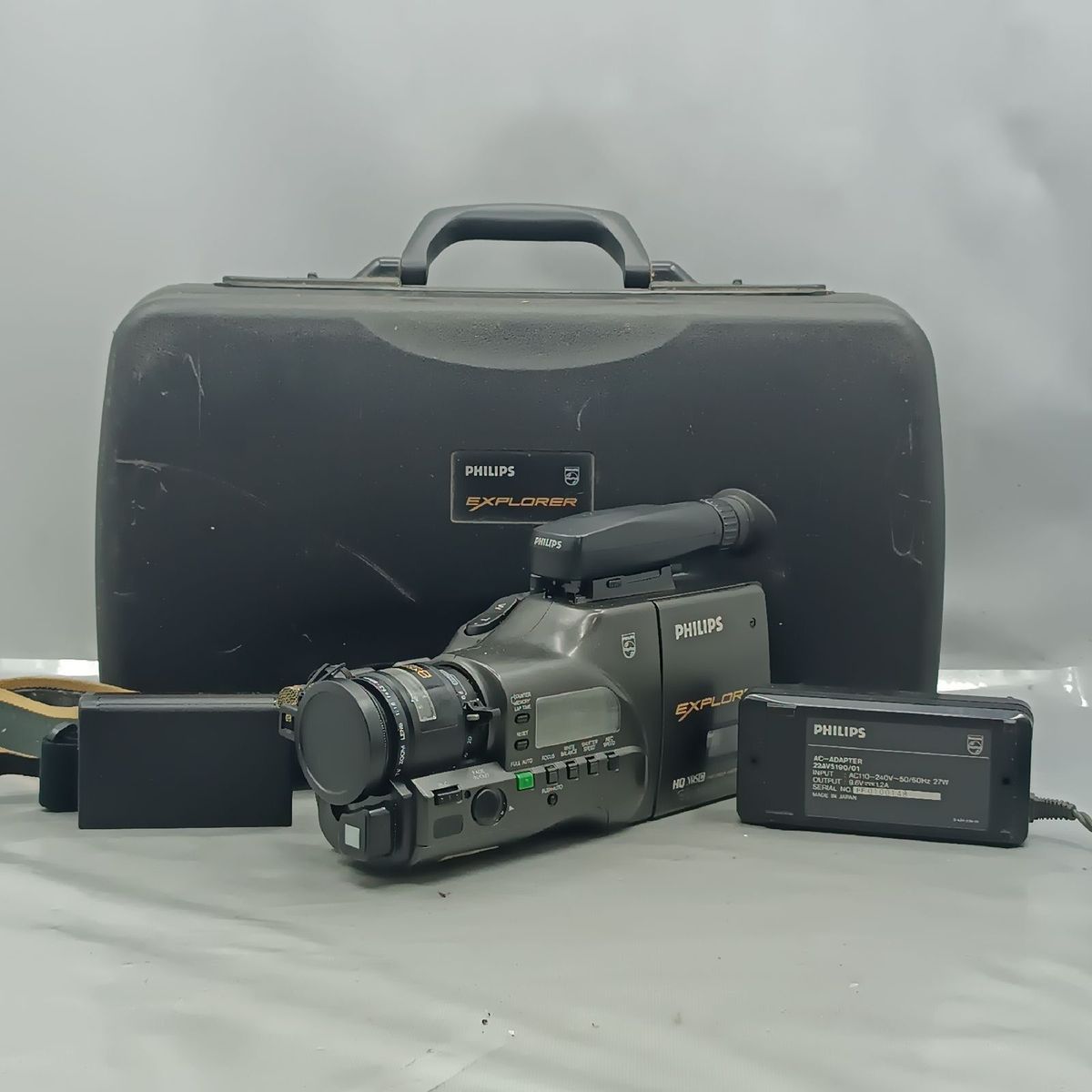 Filmadora Philips Explorer Antiga (s/ Teste) | Filmadora Philips Usado ...