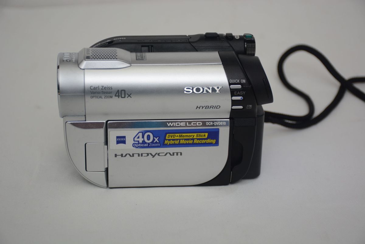 Filmadora Sony Handycam Dcr-dvd610 Digital | Filmadora Sony Usado 24723293 | enjoei