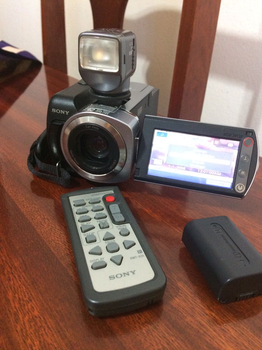 Filmadora Sony Handycam Dcr-sr85 60gb Zoom 25x | Filmadora Sony Usado ...