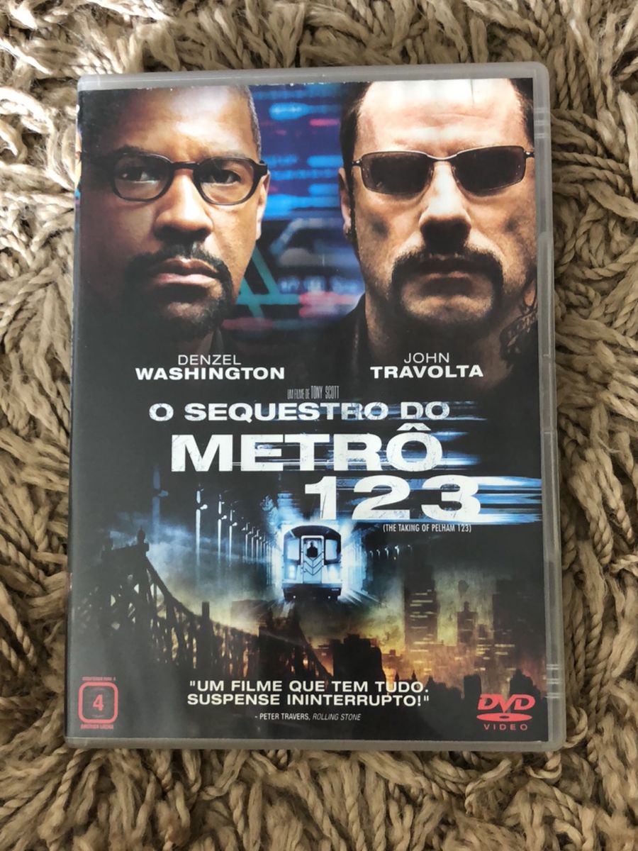 Filme em Dvd: O Sequestro do Metrô 123 | Filme e Série Dvd Usado ...
