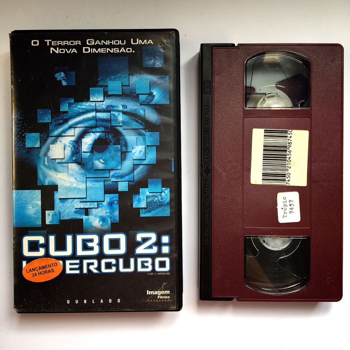 Filme Vhs - Cubo 2 - Hipercubo (cube 2: Hypercube) - Dublado - (2003 ...
