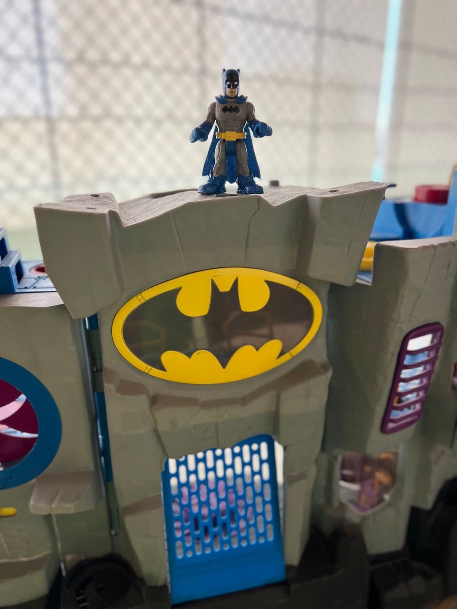Fischer Price Caverna do Batman Imaginext | Brinquedo Fischer Price ...