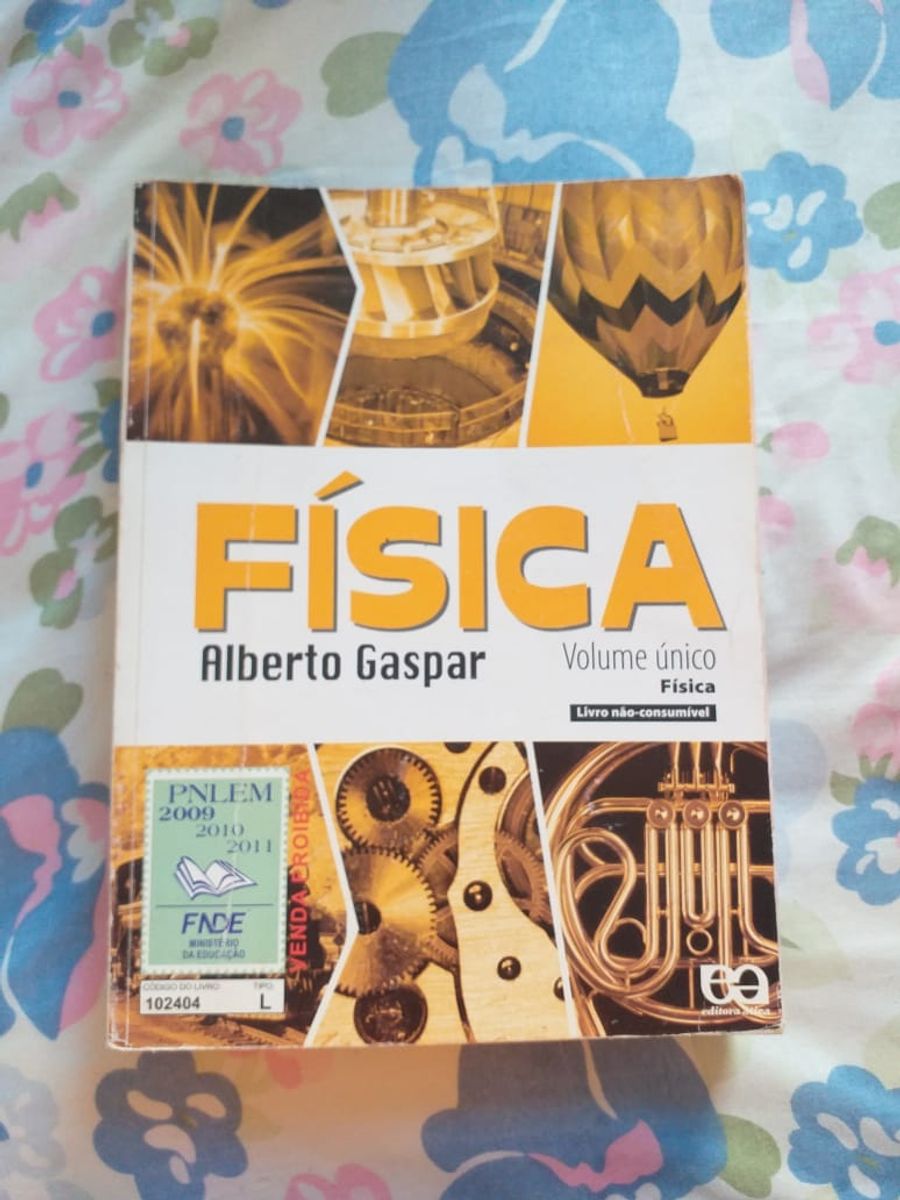 Física (alberto Gaspar) | Livro Pnle Usado 46608165 | enjoei
