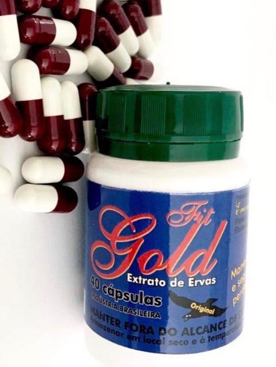 Fit Gold Original | Produto Feminino Emagrecedor Nunca Usado 42766303 ...