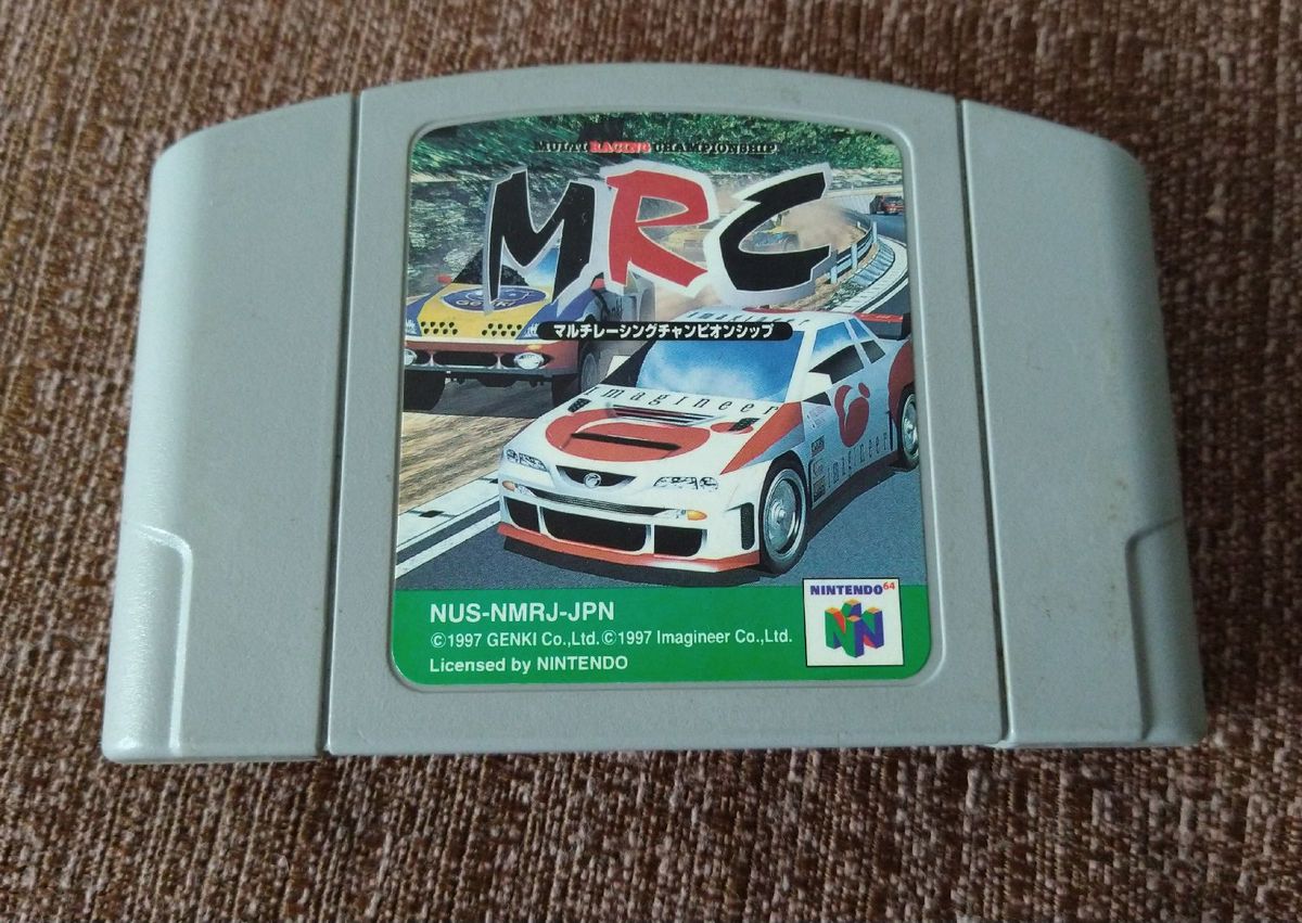Fita Cartucho Mrc - Multi Racing Championship (japonês) - Nintendo 64 | Jogo de Videogame ...