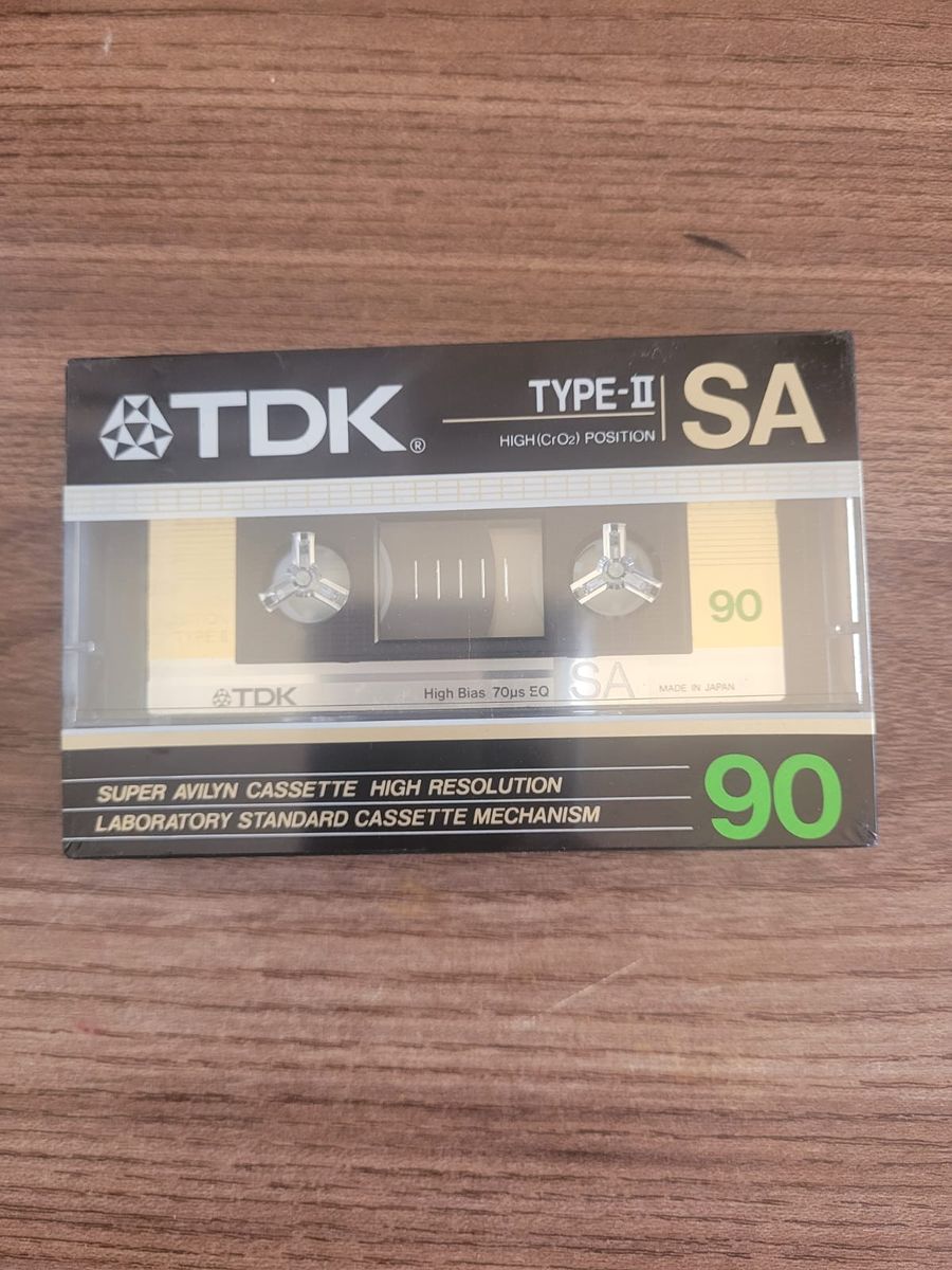 Fita Cassete Japonesa Lacrada Tdk Sa 60 | Móvel p/ Casa Tdk Nunca Usado 81594108 | enjoei