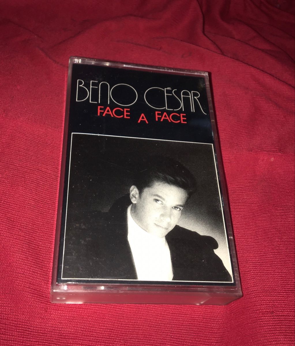 Fita K7 Beno Cézar- Face a Face 1993 ( Raridade ) | Item de Música ...