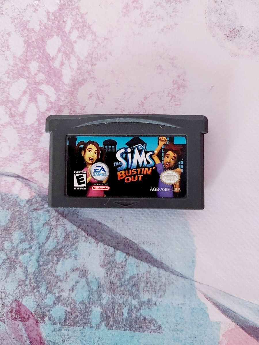 Fita The Sims Bustin Out Gameboy Advance | Jogo de Videogame Nintendo ...