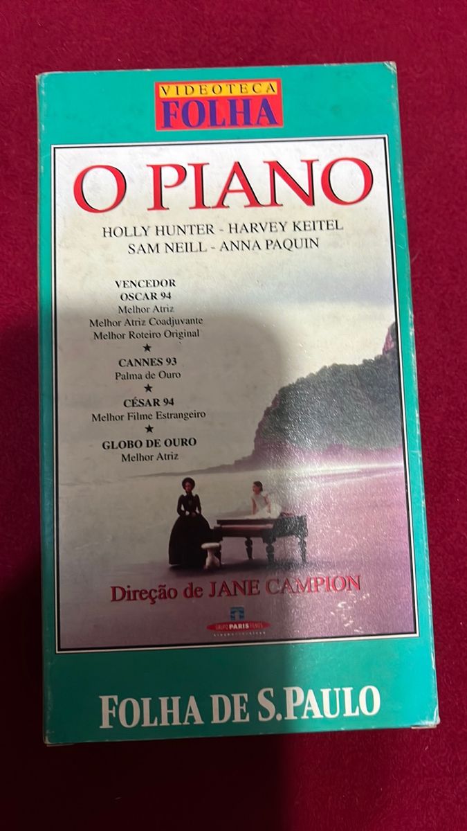 Fita Vhs Filme - O Piano | Filme e Série Usado 88219566 | enjoei